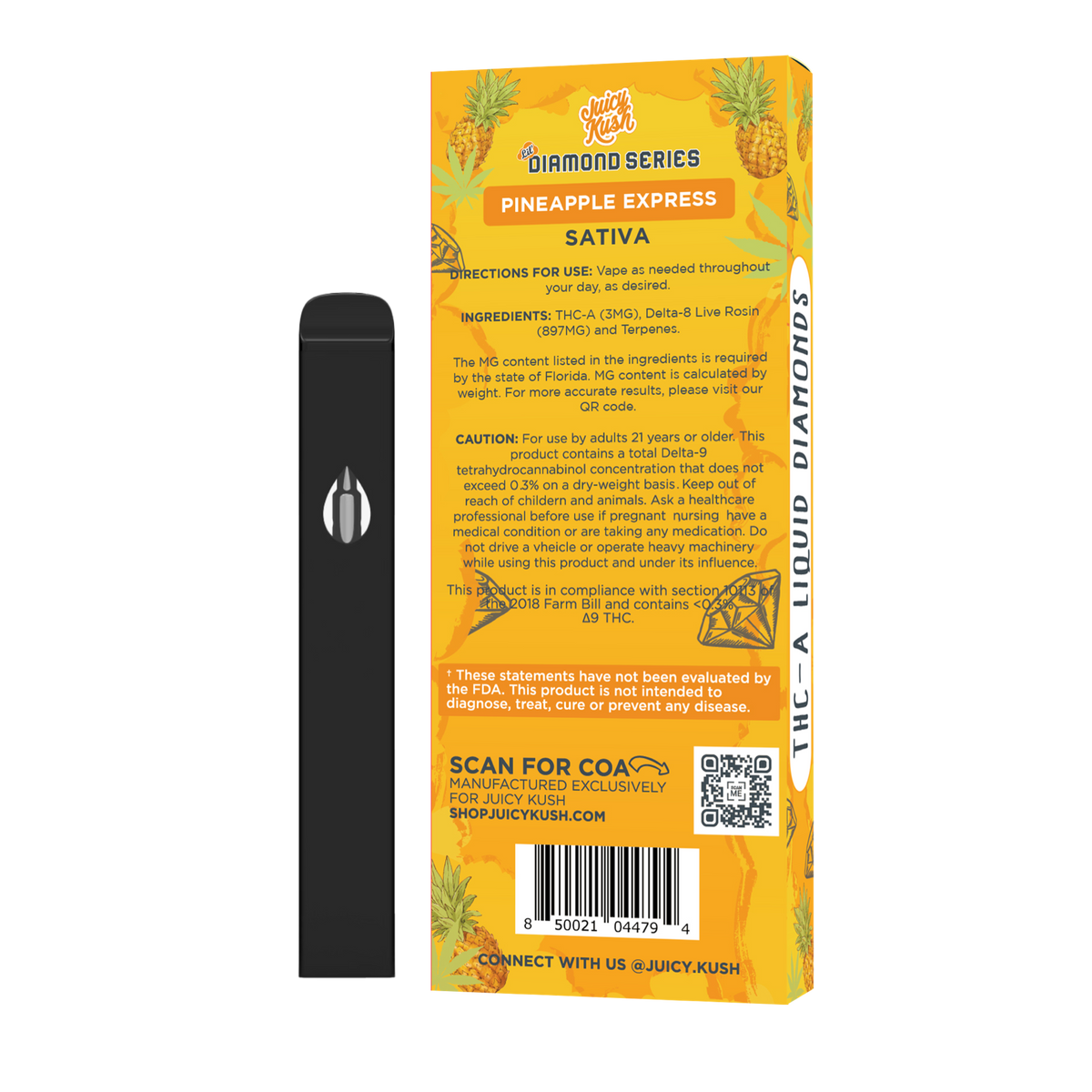 Pineapple Express Vape 1g – Juicy Kush